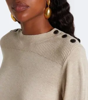 Isabel Marant Étoile Jozira Draped Sweater Dress