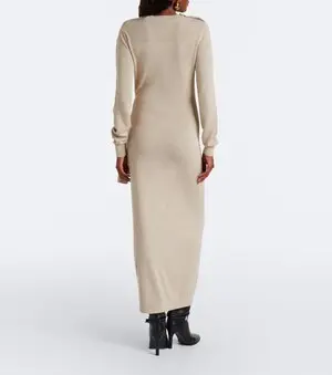 Isabel Marant Étoile Jozira Draped Sweater Dress
