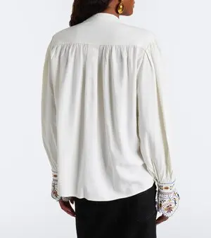 MARANT ETOILE Monique Embroidered Blouse
