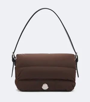 Moncler Moncler Caradoc Padded Shoulder Bag Brown