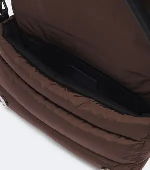 Moncler Caradoc Padded Shoulder Bag - Brown