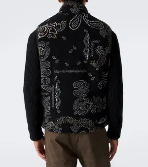 Moncler Reversible Paisley Vest