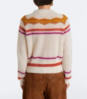 MARANT ETOILE Molly Mohair And Wool-blend Cardigan