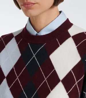 Arch4 Bronagh Argyle Cashmere Sweater