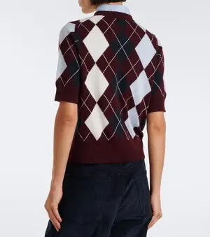 Arch4 Bronagh Argyle Cashmere Sweater