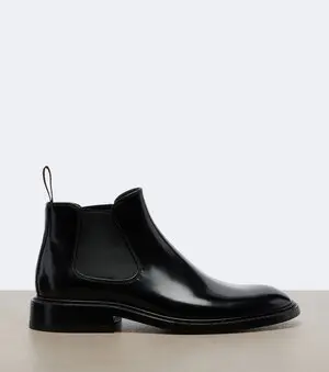 THE ROW Gable Leather Chelsea Boots