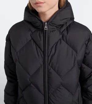 Moncler Arvouinne Hooded Quilted Down Jacket