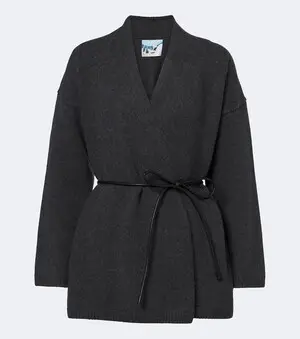 Arch4 Walmer Cashmere Cardigan - Grey
