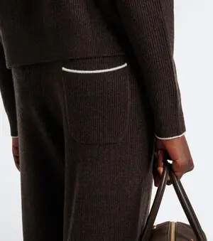 Arch4 Ribbed-knit Cashmere Hoodie