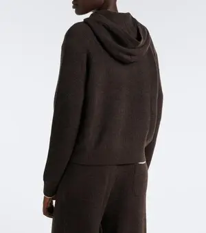 Arch4 Ribbed-knit Cashmere Hoodie