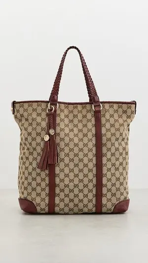 Shopbop Gucci Marrakech Gg Canvas Tote - Neutral
