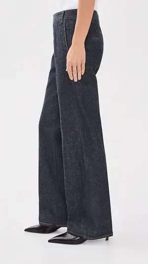 Tibi Indigo Denim Pat Petite Trouser Jeans