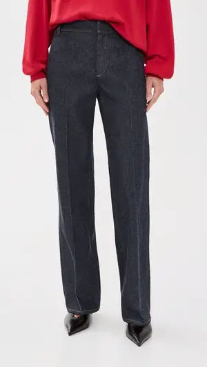 Tibi Petite Denim Trousers