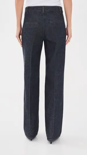 Tibi Petite Denim Trousers