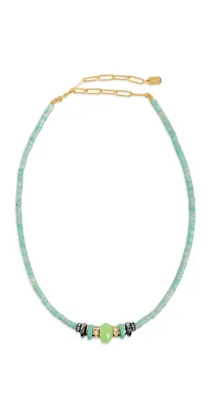 ELIZABETH COLE Marnie Necklace - Pacific Opal