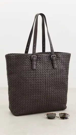 Shopbop Bottega Veneta Intrecciato Leather Tote
