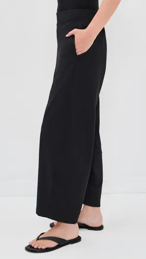 RIPLEY RADER Ponte Knit Barrel Pants