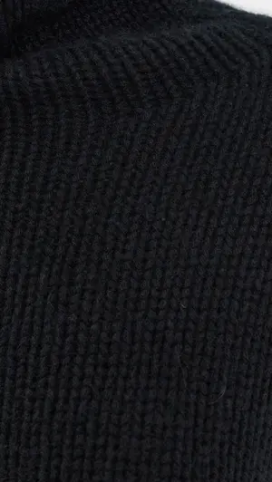 Sablyn Cropped Cashmere Turtleneck Sweater