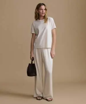 Jenni Kayne Clean Classic T-shirt - Ivory