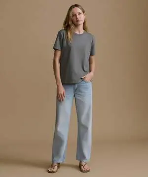 Jenni Kayne Clean Classic T-shirt - Green