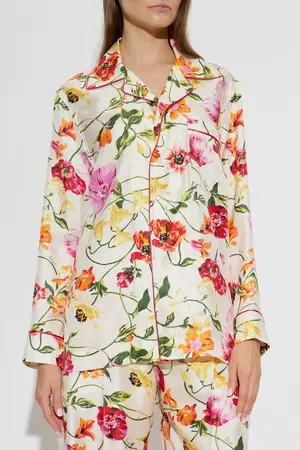 Kenzo Silk Shirt With Pocket