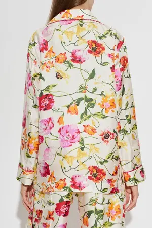 Kenzo Silk Shirt With Pocket