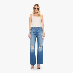MOTHER The Rerun Zip Sneak Fyvm Jeans