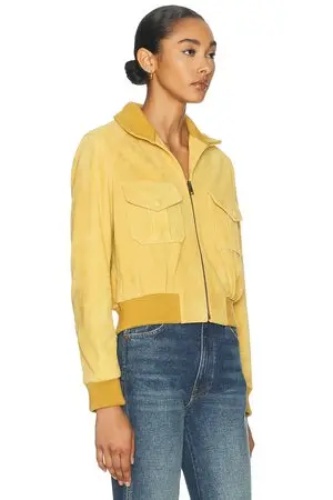 FRAME Suede Ace Jacket