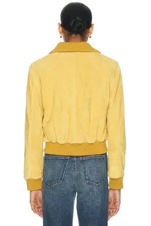 FRAME Suede Ace Jacket