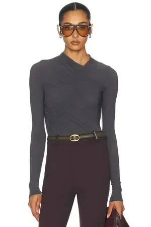 AGOLDE Lupin Bodysuit - Carob