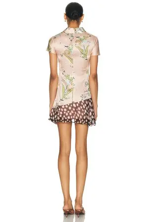 Staud Rae Silk Dress