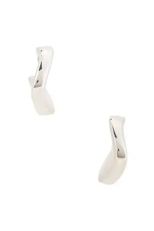 Bottega Veneta Round Sterling Earrings