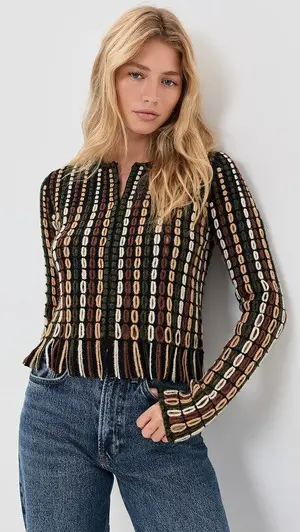 Ulla Johnson Zora Knit Cardigan - Noctis
