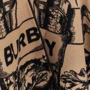 Burberry Gallant Knight Wool Cape