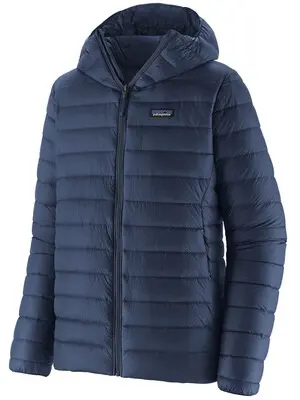 Patagonia Down Sweater Hoody - Blue