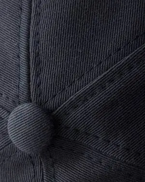 Prada Gabardine Baseball Cap With Embroidered Logo