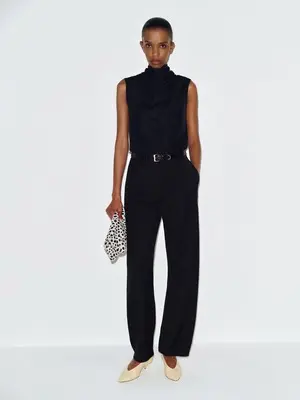 Reformation Silk Cowl Neck Blouses