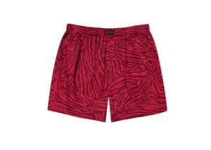 TRAVIS SCOTT Cactus Jack Zebra Print Boxers - Red