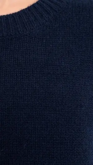Sablyn Noa Shrunken Cashmere Crew Sweater