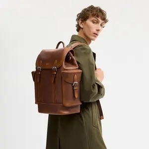 COACH Hitch Backpack In Loved Leather