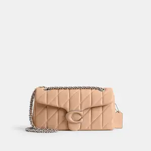 COACH OUTLET Restored Tabby Shoulder Bag 26 With Quilting - Silver/buff
