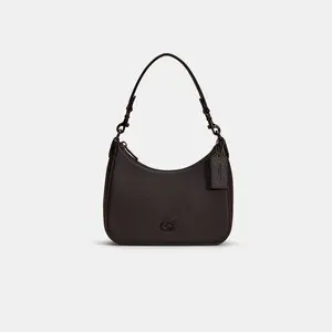 COACH OUTLET Restored Hobo Crossbody With Signature Canvas - Black