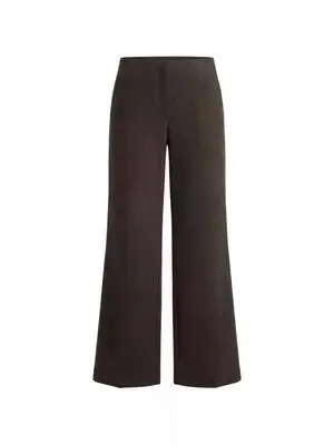 REFORMATION Reformation Vida Low-Rise Trousers Brown