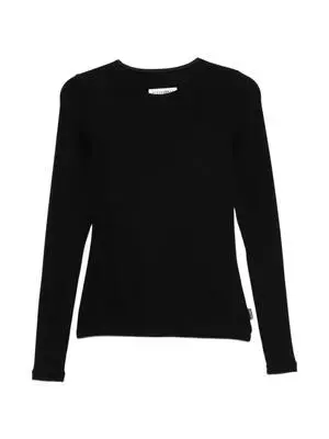 MAISON MARGIELA Ribbed Knit Long Sleeve Top