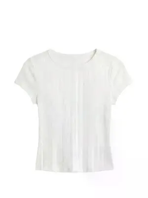 REFORMATION Talia Ribbed T-shirt