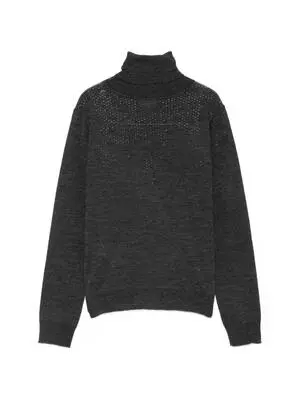 P.a.r.o.s.h Rhinestone-embellished Roll-neck Knit