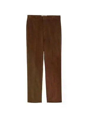 AMI Paris Chocolate Corduroy Trousers