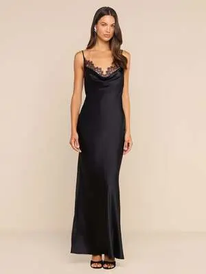L'Agence Selene Silk Gown