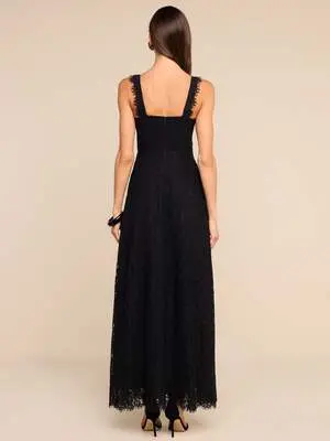 L'Agence Sutton Lace Maxi Dress