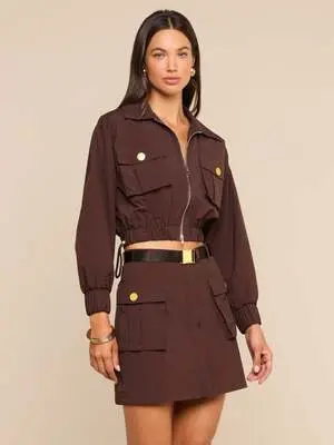 L'Agence Kade Windbreaker - Dark Java